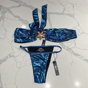ALT Swim | Swim | Alt Swim Etoile Boobtubeira Cheeky Bottom Set Azure ...